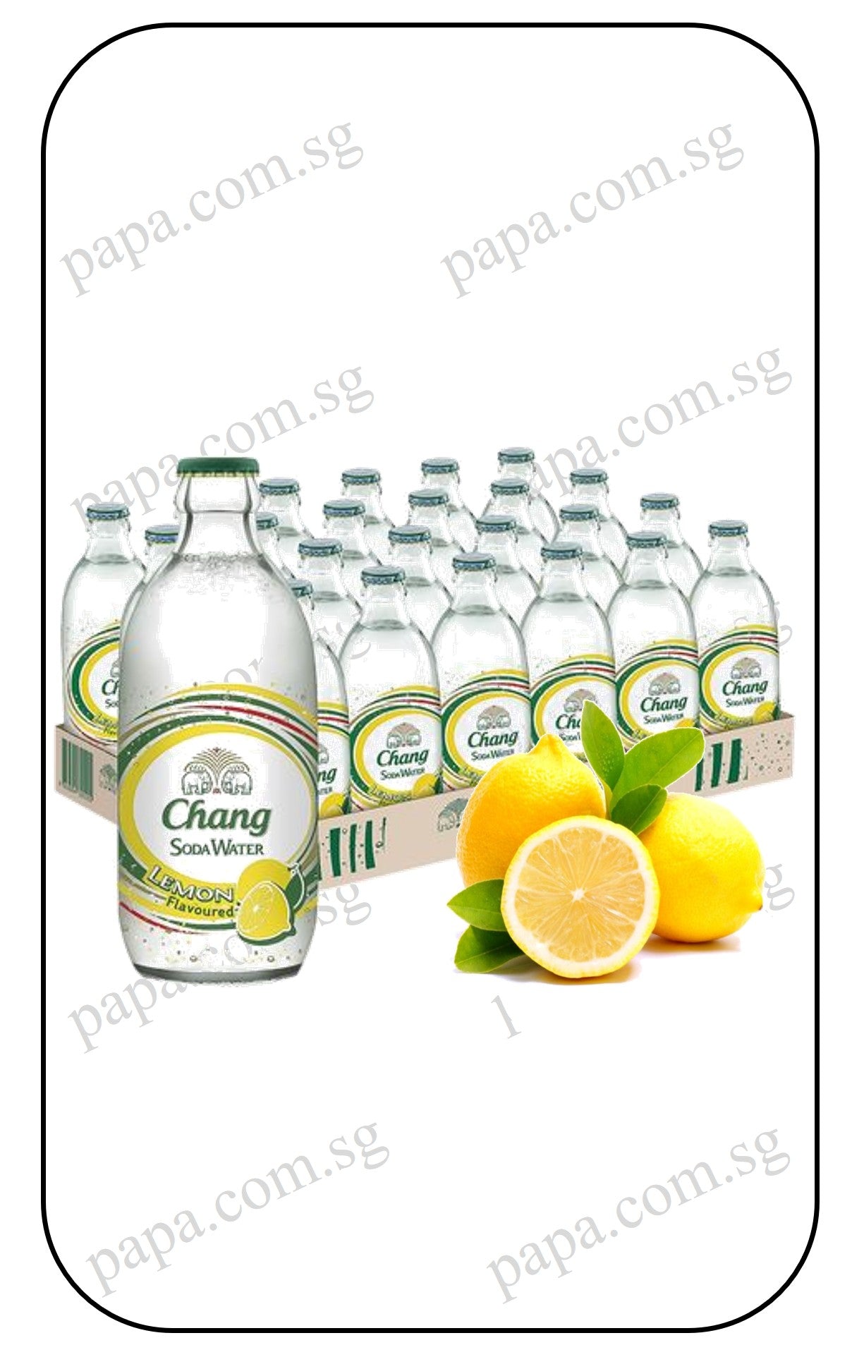 Chang Soda Water With Lemon – Papa.com.sg